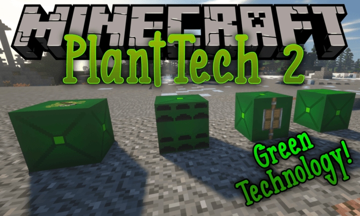 Plant Tech 2 - выращивание ресурсов (1.16.5, 1.16.4, 1.16.3, 1.15.2, 1. ...
