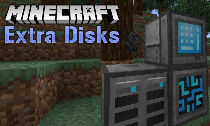 Extra Disks - больше места в хранилищах из Refined Storage (1.15.2, 1. ...