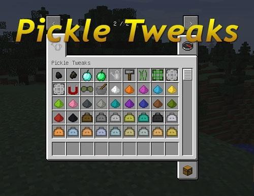 Pickle Tweaks - набор полезных предметов (1.16.5, 1.16.4, 1.15.2, 1.14. ... Pickle Tweaks - набор полезных предметов (1.16.5, 1.16.4, 1.15.2, 1.14. ...
